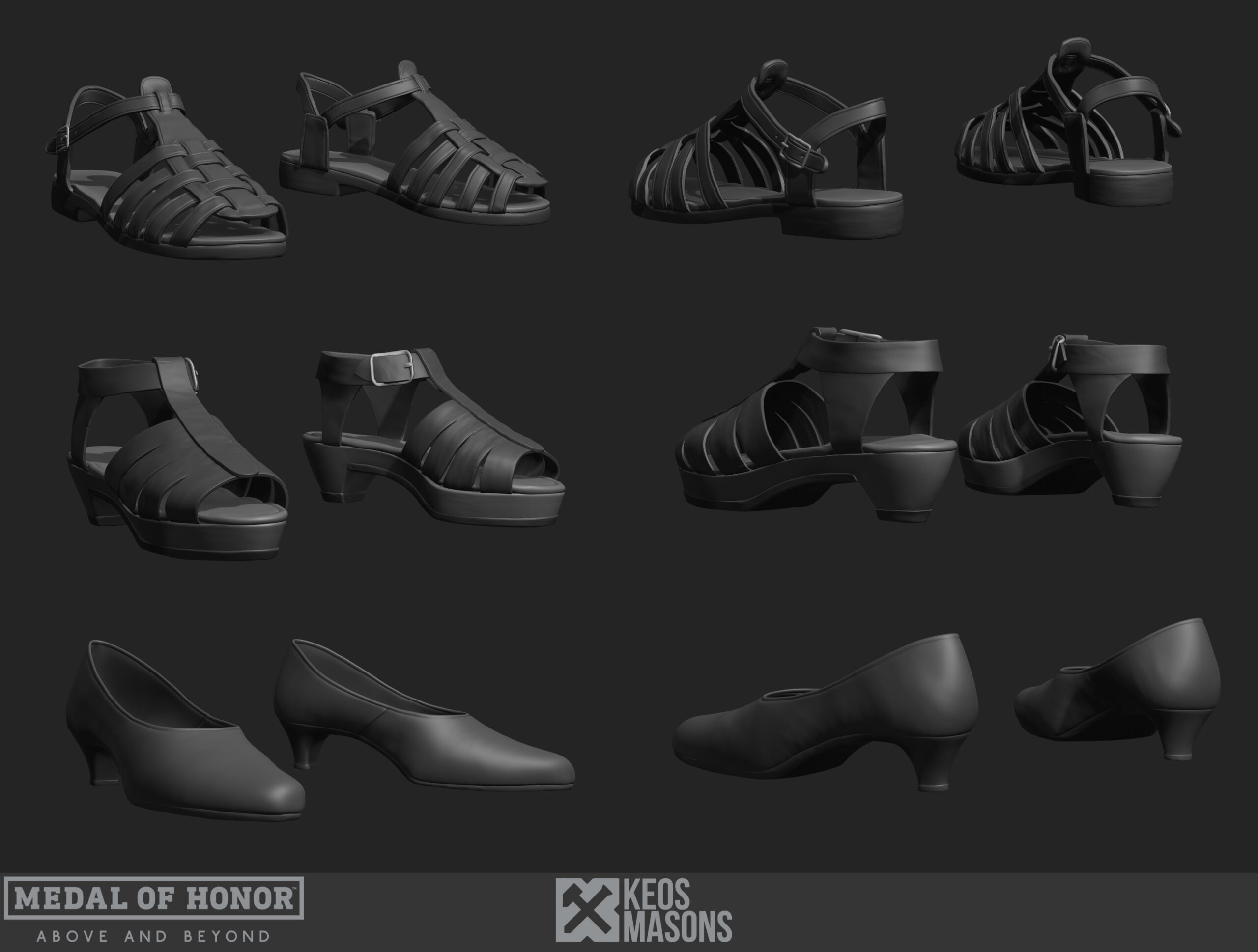 French Civilian Props - Keos Masons