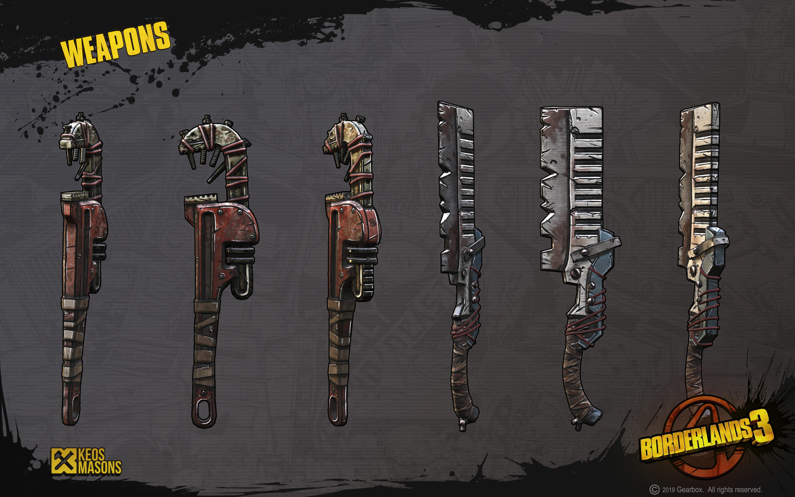 Weapons - Keos Masons