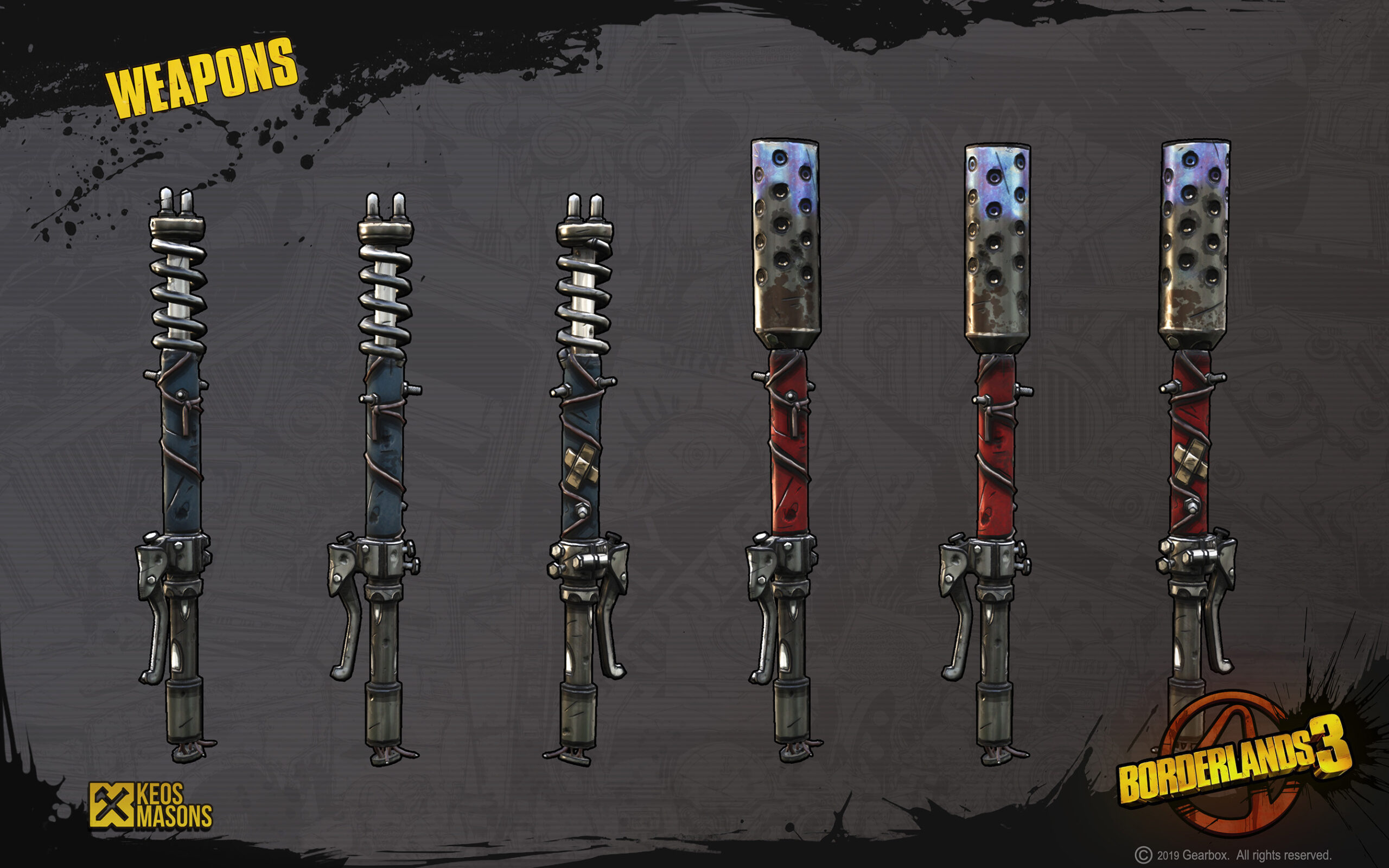 Weapons - Keos Masons