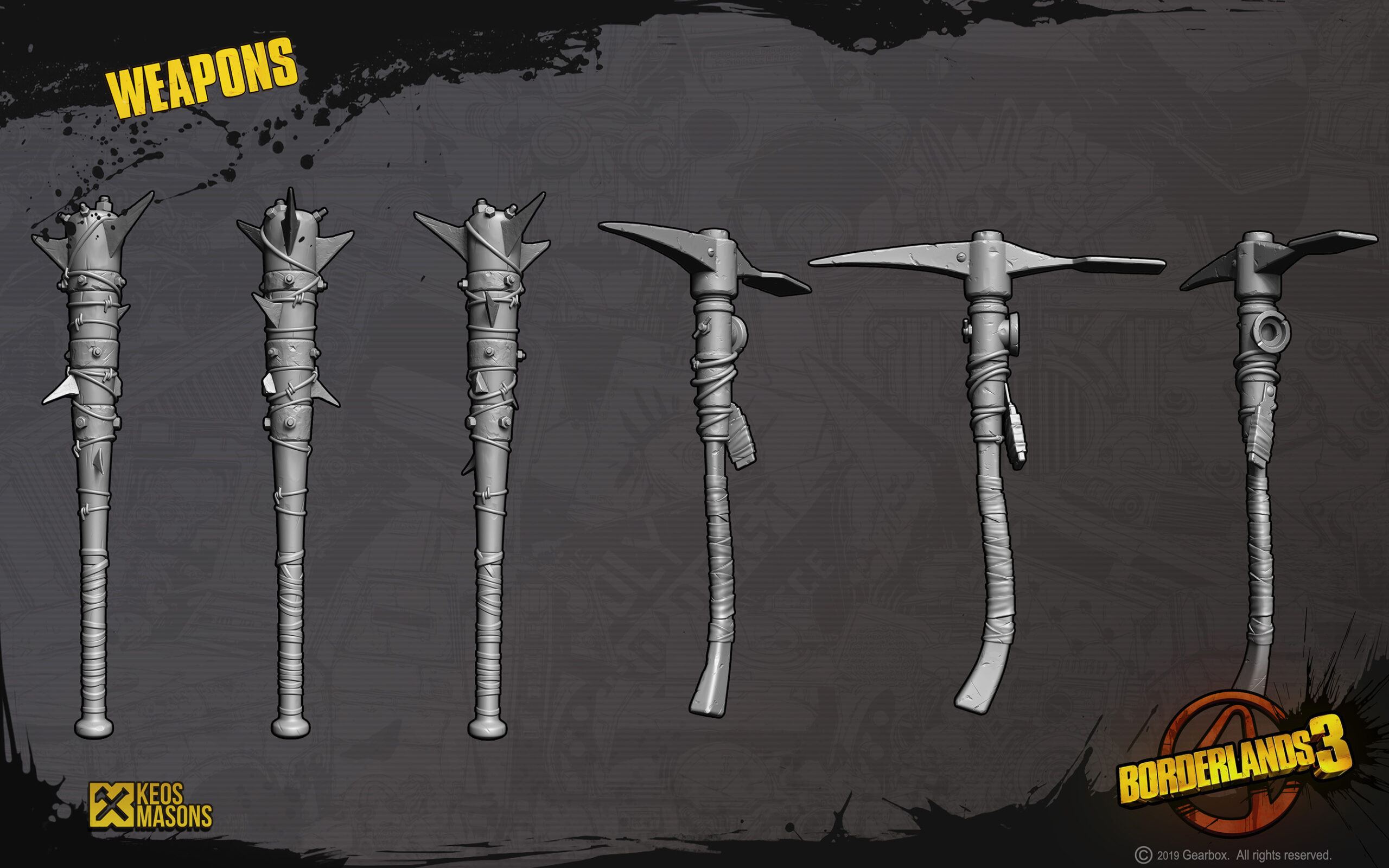 Weapons - Keos Masons