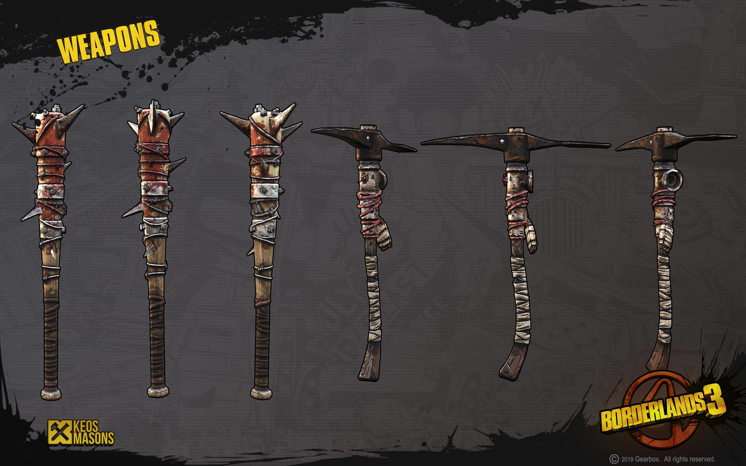 Weapons - Keos Masons