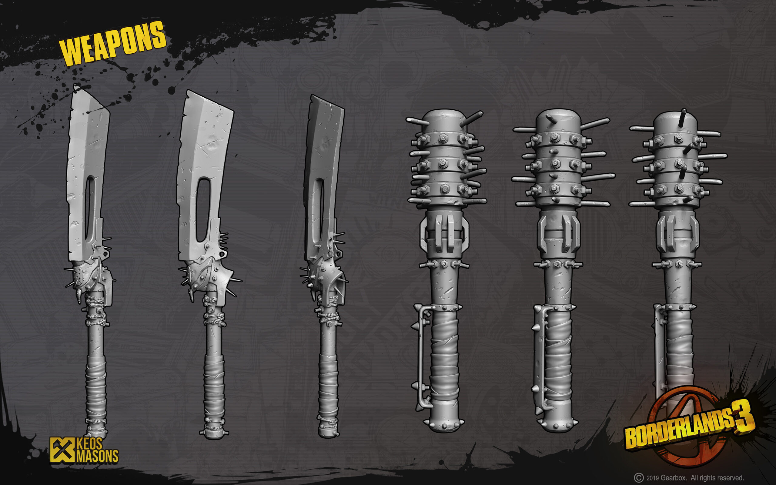 Weapons - Keos Masons